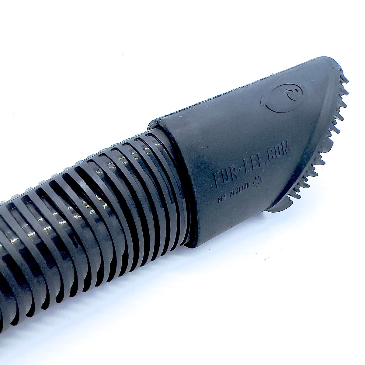 Buff Brite Pet Grooming Tool Fur-EEL FANG PRO Cat & Dog Hair Remover, Black