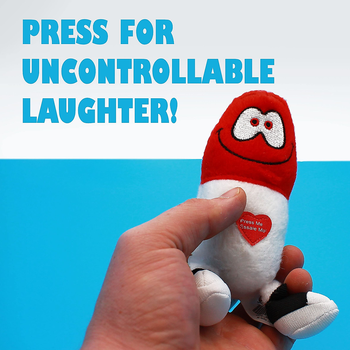 Just For Laughs Happy Pill Giggling Plush 6-Pack