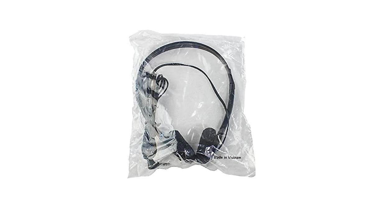 Soundnetic SN09 Disposable Headphones - Black, Pack of 100
