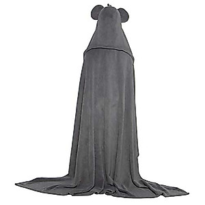 FUNZIEZ! Hooded Koala Plush Blanket - Wearable Throw for Kids - Unisex Children's Blanket