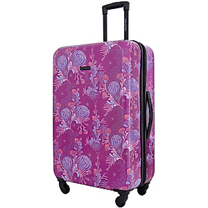 Travelers Club Bella Caronia 20" Carry-On Voguish Luggage, Style Flora, 3 Piece Set