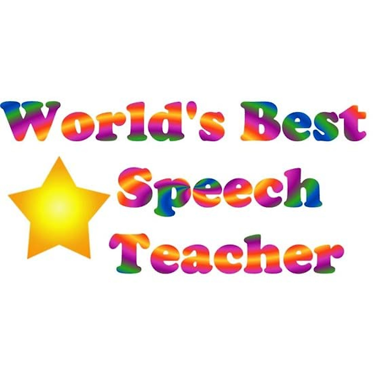 CafePress World's Best Speech Teacher Mug Ceramic Coffee Mug, Tea Cup 11 oz