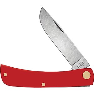 Case Cutlery Sod Buster Jr Red Syn CA73932