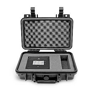 CASEMATIX Travel Case Compatible with Netgear Nighthawk 5G Mobile Hotspot MR5200 Nighthawk M5 5g Hotspot Pro MR5100 and 5G Router Accessories – Crushproof Customizable Waterproof Hot Spot Case Only