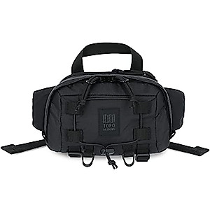 Topo Designs Mountain Hip Pack - Black/Black