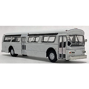Iconic Replicas Flxible Fishbowl Bus 1/87 Scale-HO Scale Transit Bus New! Blank Ready for Customization!