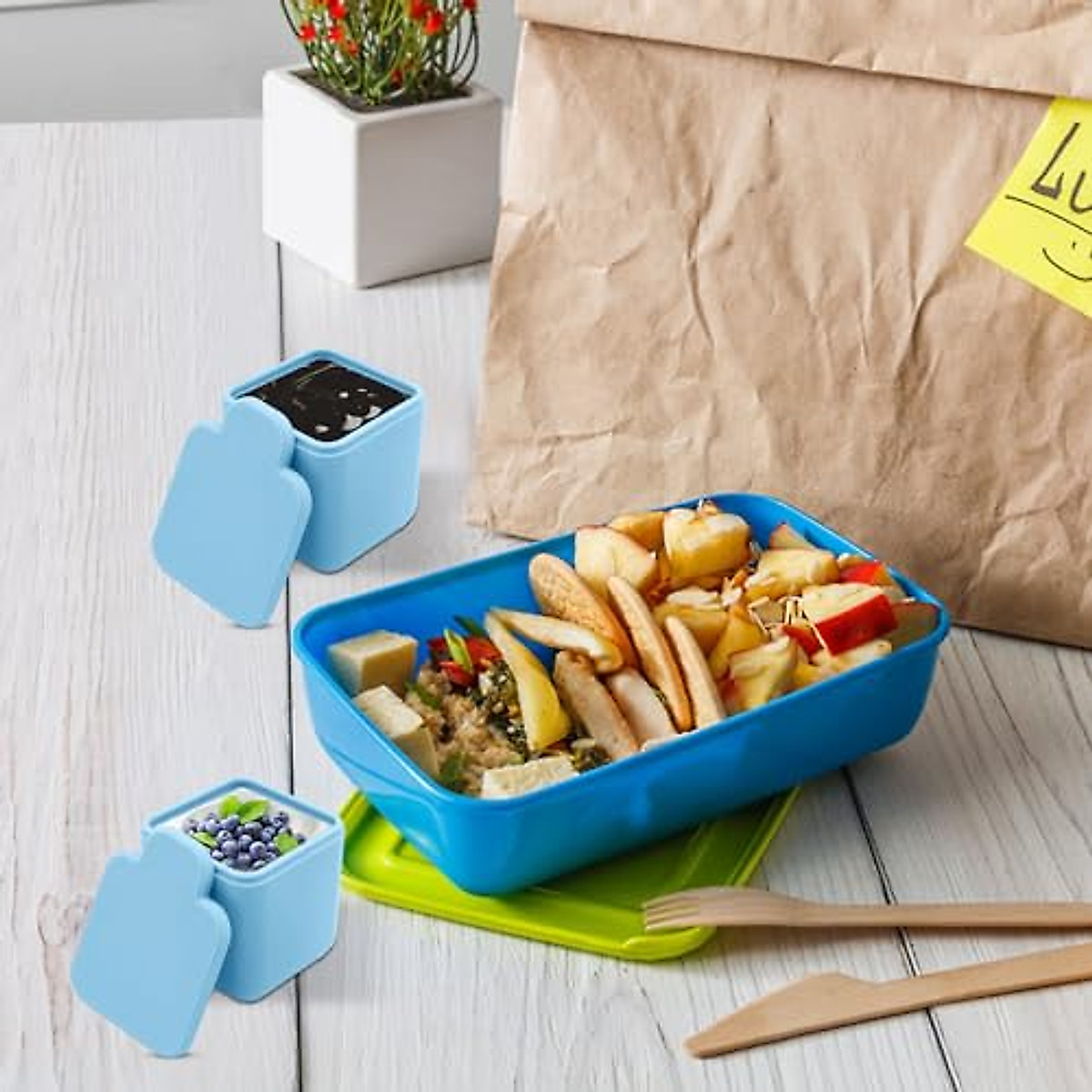 Salad Dressing Container Fits Omie Box | Silicone Sauce Dressing Containers With Lids | Dishwasher Safe Leakproof Portable Storage Container Ovenable For Dips, Jam, Salad Dressing, Sauce