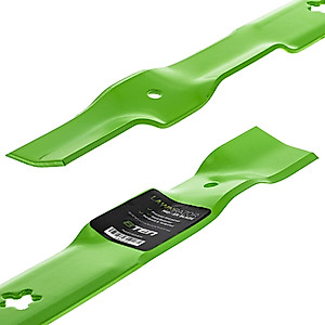 8TEN LawnRAZOR Mower Blade Set for Husvarna 532403107 YTH 21K46 20K46 2246LS 46 Inch Cut Deck (Mulching)