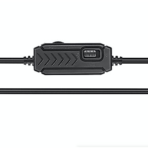 NENOS Computer Headset with Microphone Computer Headphones with Noise-Canceling Microphone Wired Headset for Business Meetings, Online Classes, Webinars Comfortable and Ergonomic