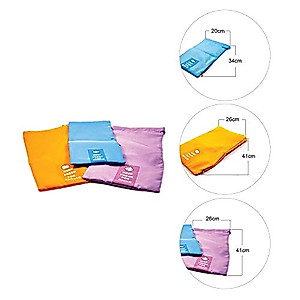 3 Vegetable Storage Bags - Onion/Potato/Garlic | Reusable produce or preserving onion bag, potato bag and garlic bag | Breathable lining to keep vegetables fresher for longer | From Jean Patrique