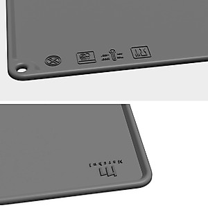 Marchul Gravity Pet Feeder and Water Dispenser Set, Cat Feeder with Silicone Mat, Automatic Cat Food Dispenser and Cat Water Bowl, Dog Feeder with Scoop Sponge Brush, Big Capacity 1 Gallon(3.8 L)