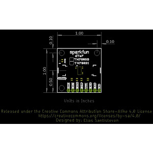 SparkFun Qwiic dToF Imager - TMF8820-5000mm Detection Range - Direct time-of-Flight Sensor - Single Modular Package with an associated VCSEL - Based on Single Photon Avalanche Photodiode