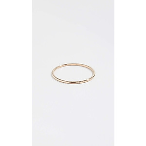 Zoe Chicco Women's 14k Gold Thin Band Ring, Yellow Gold, 7