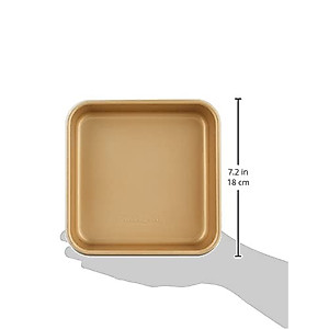 Nordic Ware Naturals Aluminum NonStick 9x9-Inches Square Cake Pan