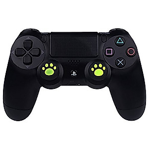 Gametown® Analog Controller Cap Cover Thumb Stick Grip for Sony PS4 PS3 XBOX One 360 Controller Green Cat Pad