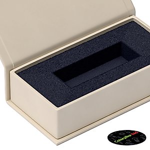 Caterpillar Red 4 x Magnetic USB Presentation Gift Boxes, Cream Colour, Flash Drives, Removable Drives, Wedding USB Box, Wedding Presentation Gift Box, Photography, 4, Present Gift
