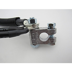 Custom Battery Cables Compatible/Replacement kit for Ford Superduty F250/F350/Excursion 1999-2003 7.3L Powerstroke 2/0#2298-90