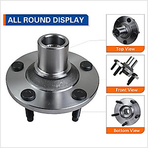 PAROD 2Pack 518515 Front Wheel Bearing Hub Assembly Compatible with 2001-2012 Ford Escape, 2001-2011 Mazda Tribute, 2005-2011 Mercury Mariner 5 Lugs