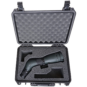 Case Club Case fits Vortex Optics Diamondback HD 20-60x85mm Angled Spotting Scope in Pre-Cut Waterproof Case