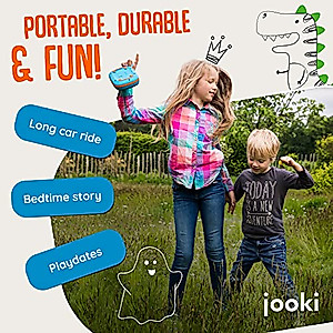 Jooki Music Player for Kids Favorite Bundle - Portable Audio Player- Screen Free Imagination Building (Player + 2 Tokens + 5 Figurines)