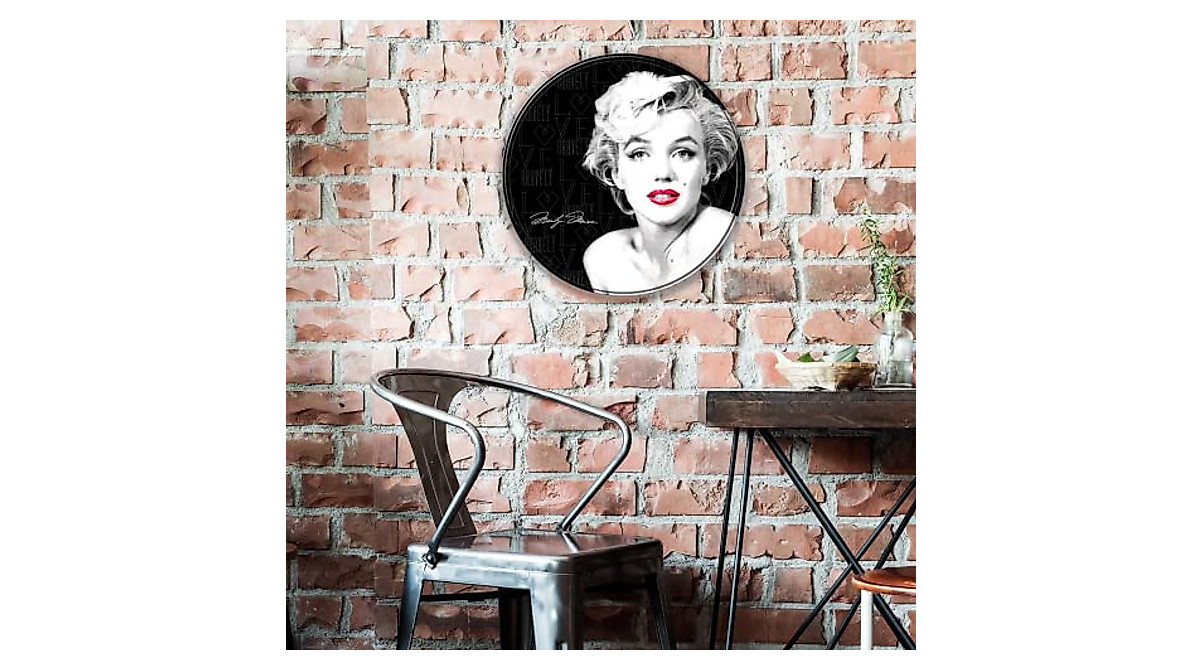 Marilyn Monroe Vintage Aluminum Sign - American Made Wall Decor