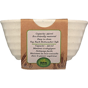 R IDEAS Eco Friendly Wheat Fiber Cereal Bowl, 1 EA