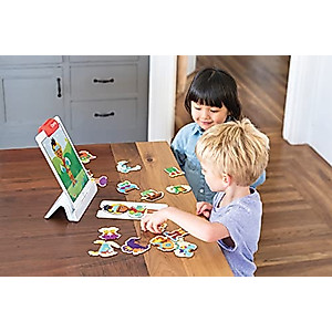 Osmo -Little Genius Costume Pieces-2 Educational Learning Games-Ages 3-5-Stories & Creativity-For iPad or Fire Tablet-STEM Toy Gifts for Kids,Boy&Girl-Ages 3 4 5(Osmo Base Required - Amazon Exclusive)
