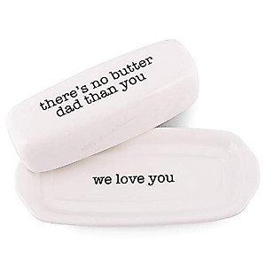 47th & Main Ceramic Tray, 8.5 x 3.5-inches, No Butter Dad