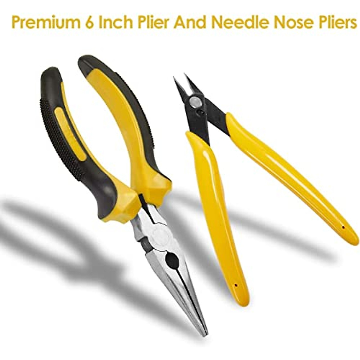 AUTOWN Flat Tire Repair Kits, 74 Pcs Universal Tire Plug Kit Heavy Duty Flat Tire Puncture Repair Kit for Cars, Trucks, Motorcycles, ATV，RV, Jeep, Tractor, Trailer