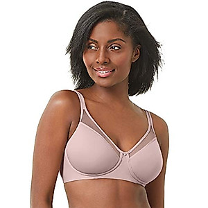 Bali Women's One Smooth U Ultra Lite Spacer Wireless Bra DF3440, Gloss, 40C