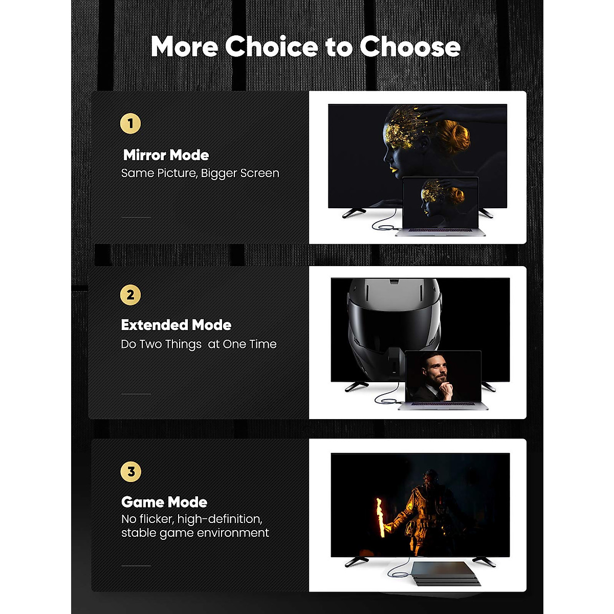 Capshi HDMI A to DVI Adapter Cable 6FT, High-Speed Gold-Plated Plug and Play Bi-Directional Nylon Braid 1080p, DVI to HDMI Adapter for Televison/Monitor/Video Card/Graphics Card