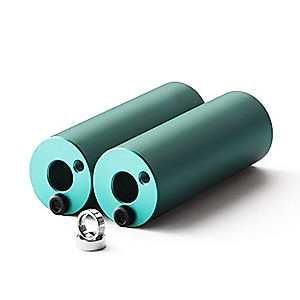 25NINE Anodized Aluminum BMX Bike Pegs – Teal