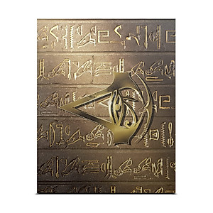 Head Case Designs Officially Licensed Assassin's Creed Logo 3D Heiroglyphics Origins Graphics Matte Vinyl Sticker Gaming Skin Decal Cover Compatible With Xbox One X Console