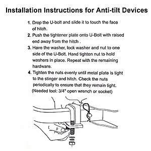 IRONMAX Hitch Cargo Carrier with Ramp, Heavy Duty Folding Mobility Scooter Wheelchair Hitch-Mounted Carrier for Car, Truck, SUV, RV, 500LBS Weight Capacity