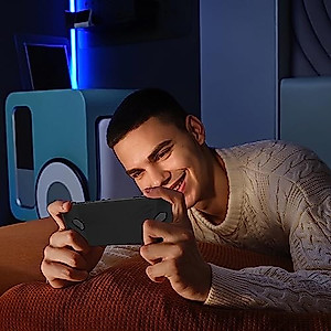 KSKSPE Protective Case for ASUSS ROG Allys Gamings Handheld, Soft Silicone Protective Skin Sleeve, Anti-Slip & Scratch Game Console Silicone Cover for ASUSS ROG Allys Gamings Handheld-Black