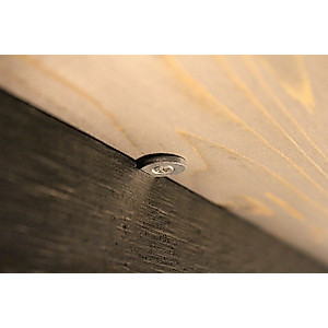 20-Pack - Heavy Duty Figure 8 Table Top Connector or Desk Top Fastener Clip - 12 Gauge Steel