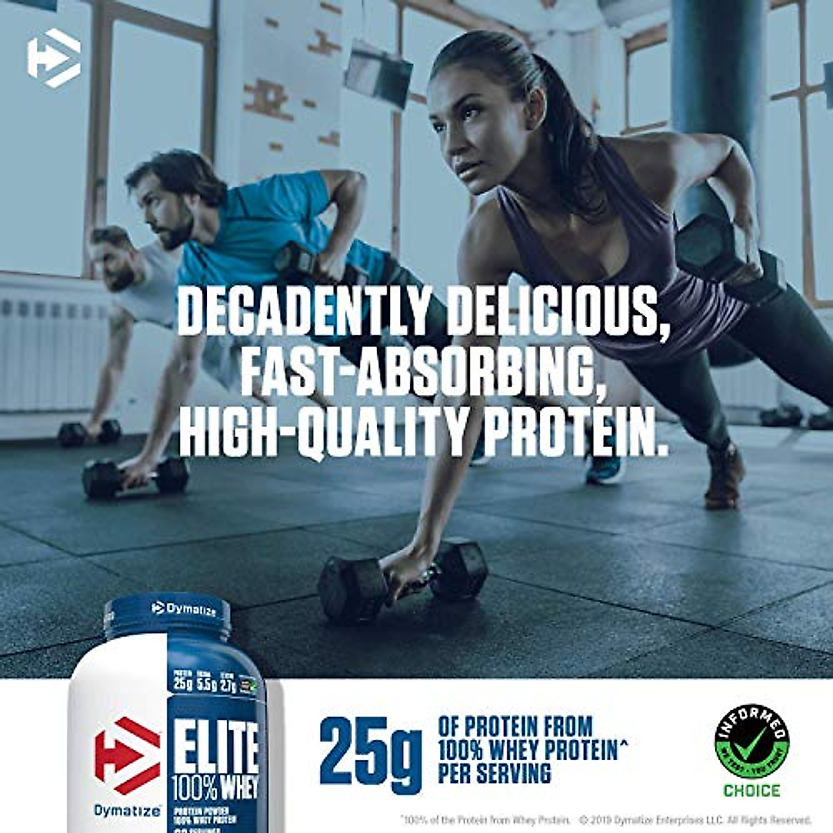 Dymatize Protein Powder, Rich Chocolate, 80 Ounce
