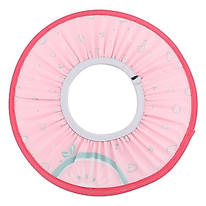Baby Shower Cap, Baby Kids Shampoo Cap Waterproof Cloth Kids Bathing Shower Cap Bathing Protection Hat(Pink)