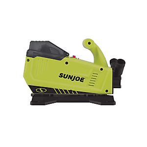 Sun Joe 24V-XFP5-LTE 24-Volt IONMAX Cordless Transfer Pump Kit, 5.0-GPM, 13-Ft Suction Lift, 52-Ft Head Height, Kit (w/ 2.0-Ah Battery + Charger)