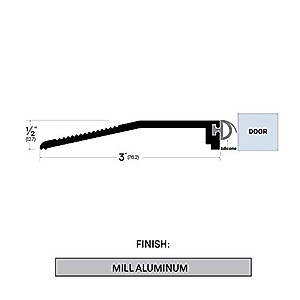 395MA Carpet Saddles (3" by 1/2") (48")