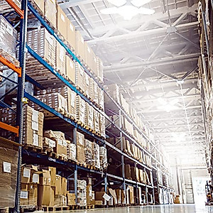 YWD 80W LED Garage Lights (800W Equivalent) 8000LM E26/E27 Daylight 6500K Super Bright Garage Light Adjustable Garage Light for Garage,Workbench,Barn,Warehouse … …