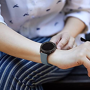 4 PACK Bands for Amazfit GTS 4 / GTS 4 Mini / GTS 3 / GTS / GTS2 / GTS 2e / GTS 2 mini Band Women Men, 20mm Quick Release Soft Silicone Sport Replacement Watch Strap for Amazfit Bip 3 Pro / Bip 3 / Bip U Pro / Bip / Bip Lite / Bip S / Bip S lite / Bip U (