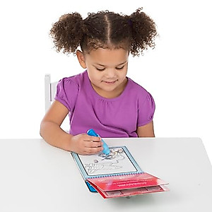 Melissa & Doug On the Go Water Wow! Reusable Color with Water Travel Toy Activity Pad with Chunky Water Pen 3-Pack (Dinosaurs, Adventure, Space) - FSC Certified