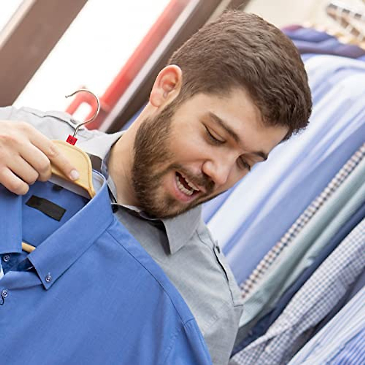 Baluue Clothes Hanger Sale Markers Tags: Garment Clothing Clothes Snap Labels Accessories 100Pcs