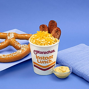 Maruchan Instant Lunch Cheddar Cheese, Ramen Noodle Soup, Microwaveable Meal, 2.25 Oz, 12 Count