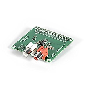 HiFiBerry DAC+ Light Controller Card - High Resolution Digital-Analog Sound Card for Raspberry Pi