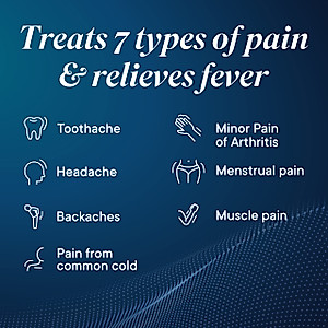 Advil Pain Reliever and Fever Reducer, Ibuprofen 200mg for Pain Relief - 50 Coated Tablets