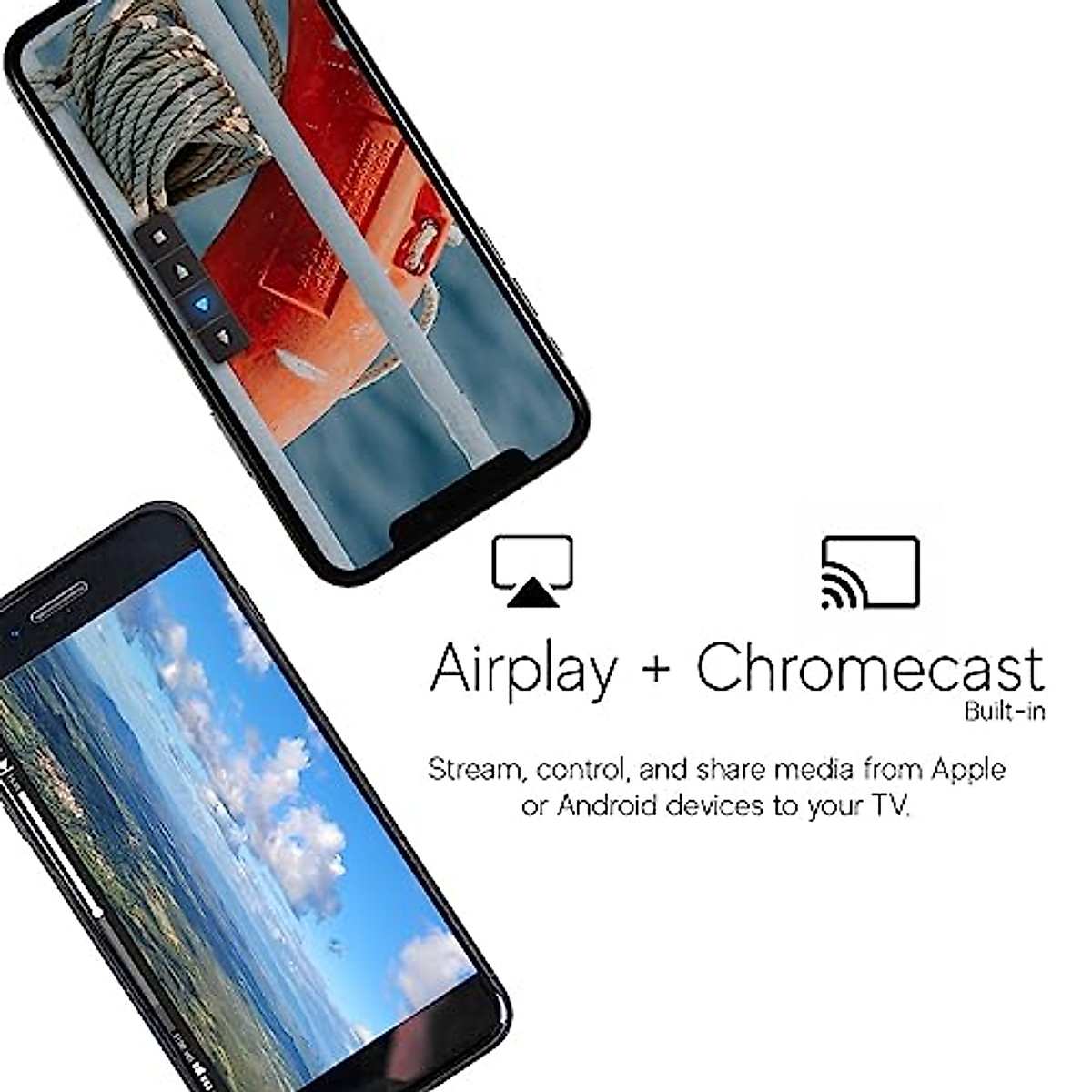 VIZIO 43-Inch Class HDR 4K UHD Smart LED TV Compatible with Netflix, Disney+, Apple TV, Works with Siri, Alexa, and Google Assistant + Free Wall Mount (No Stands) - V435-J01 (Renewed)