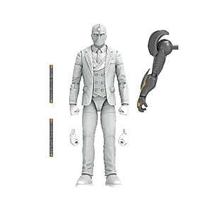 Marvel Legends Series Disney Plus Mr. Knight MCU Series Action Figure 6-inch Collectible Toy, Includes 4 Accessories and 1 Build-A-Figure Part,White