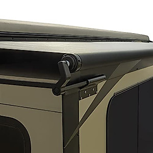 RecPro RV Slide Out Awning Kit | RV Slide Topper | Frame and Fabric (9'6", White)